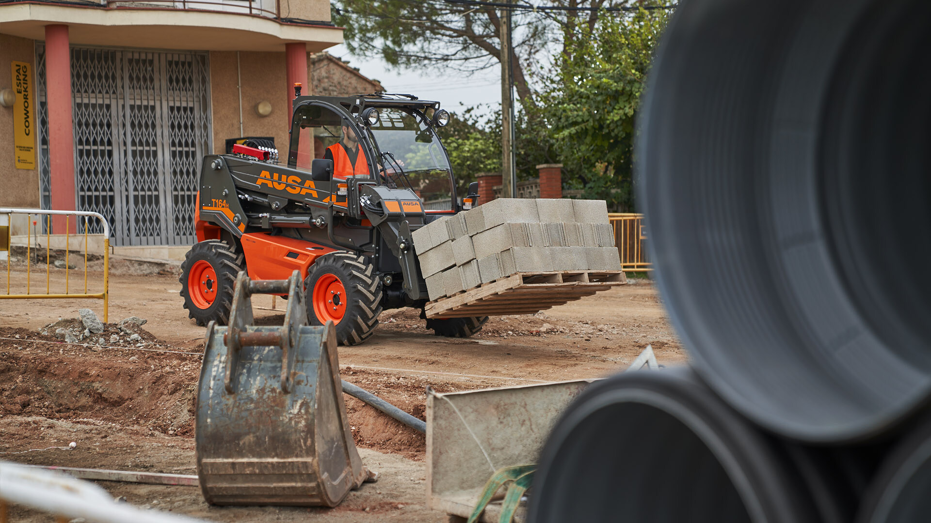 Chariot télescopique T164H | AUSA Site Officiel