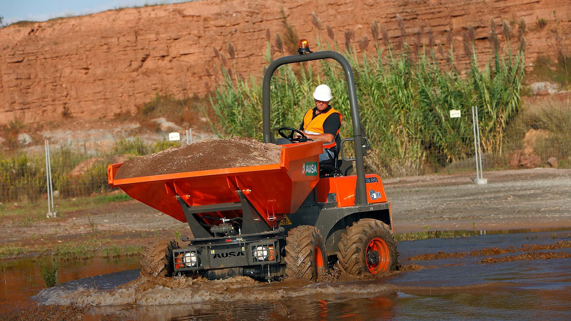 Articulated Dumper D350AHG | AUSA Official Website