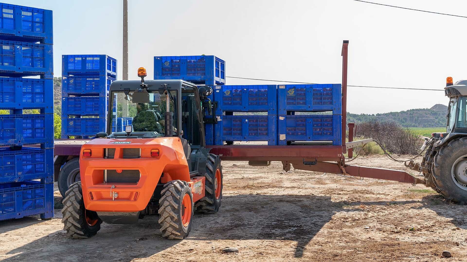 AUSA C251H rough terrain forklift | AUSA Official Website