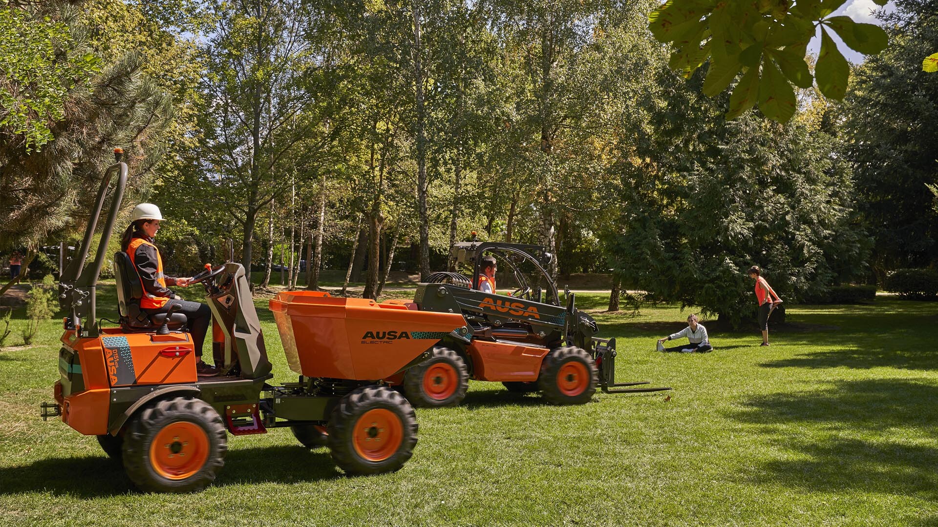 Dumper elèctric D151AEG 1500 kg | AUSA Web oficial