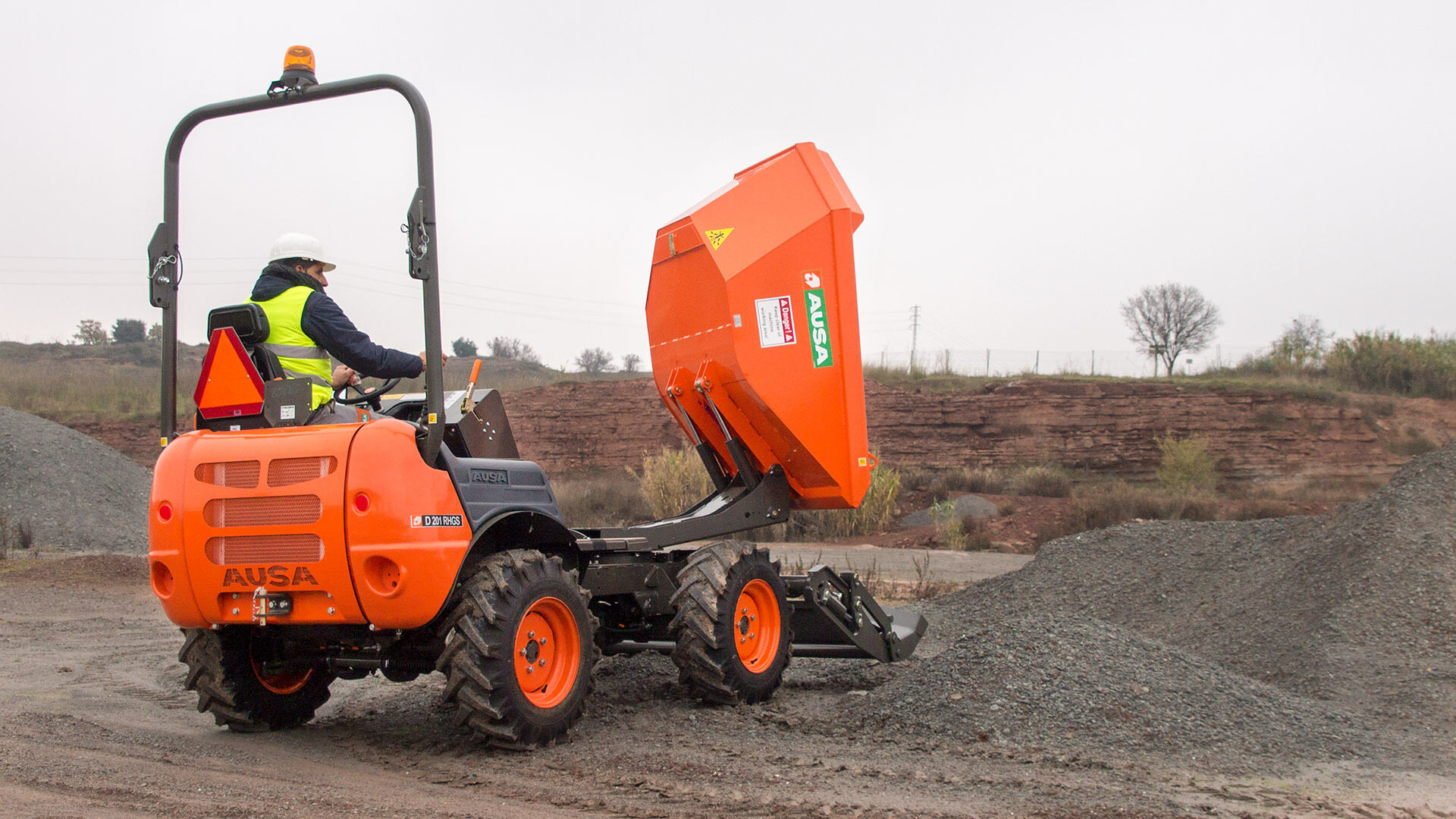 Dumper rígido D201RHGS | AUSA Web Oficial