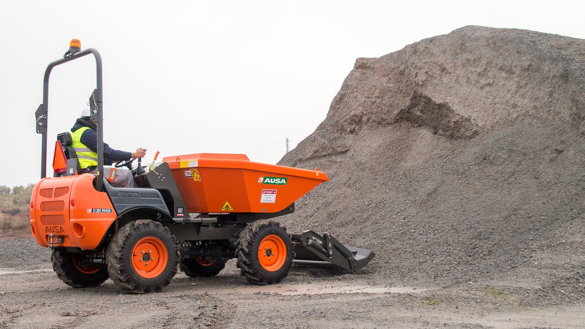 Dumper rígido D201RHGS | AUSA Web Oficial