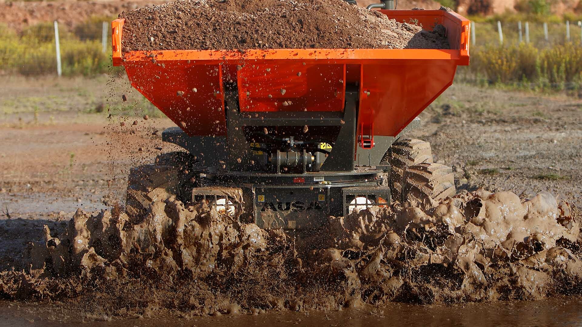 Articulated Dumper D350AHG | AUSA Official Website