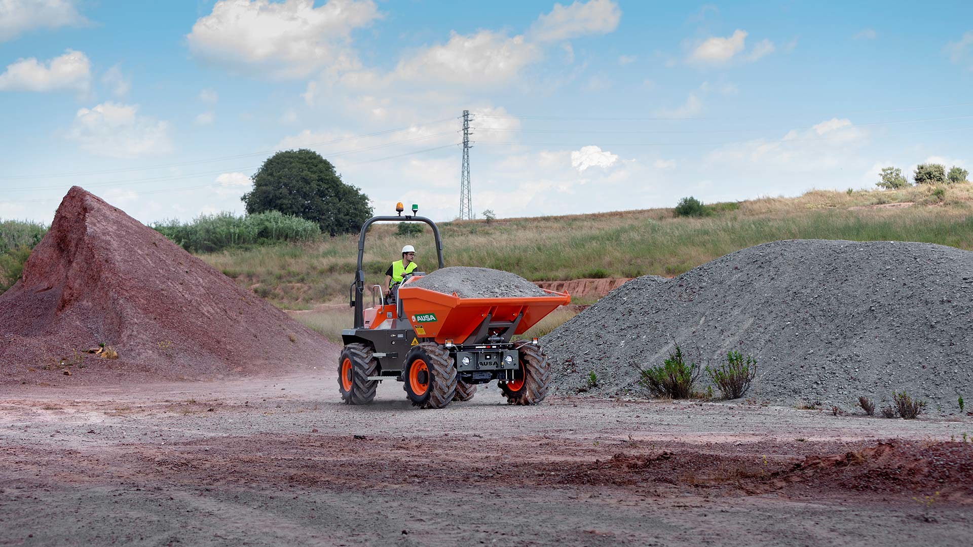 Articulated compact Dumper D601AHG | AUSA Official Website